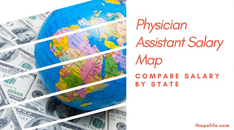 Physician Assistant Salary and Income Map 2013 | PA Salary by Location ...