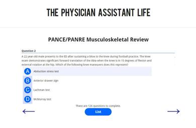 The PANCE and PANRE Exam Academy | CHEAP Physician Assistant Board ...