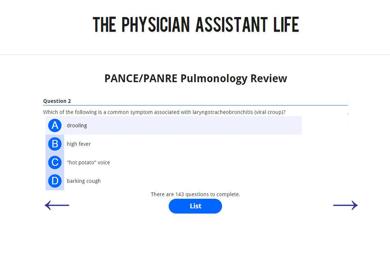 The PANCE and PANRE Exam Academy | CHEAP Physician Assistant Board ...