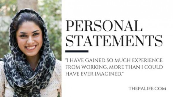 PA Personal Statement Workshop: Example Essay 4 | The Physician ...