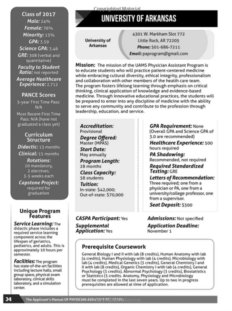 Made by PA | The Applicant's Manual of Physician Assistant Programs ...