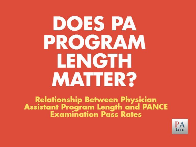 Long or Short – Does Your PA Program Length Really Matter? | The ...