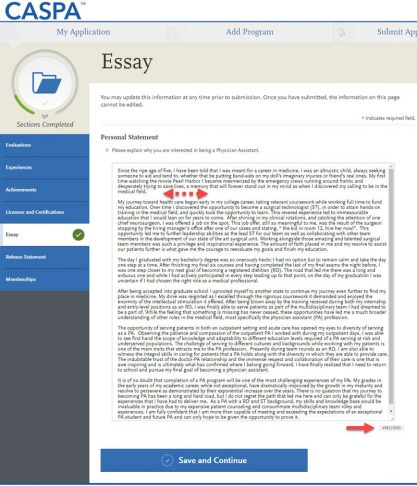 CASPA Character and Space Limits | The Ultimate Guide | The Physician ...