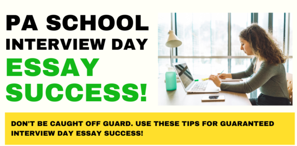 How to Prepare for Your PA School Interview Day Essay | The Physician ...