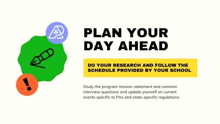 How to Prepare for Your PA School Interview Day Essay | The Physician ...